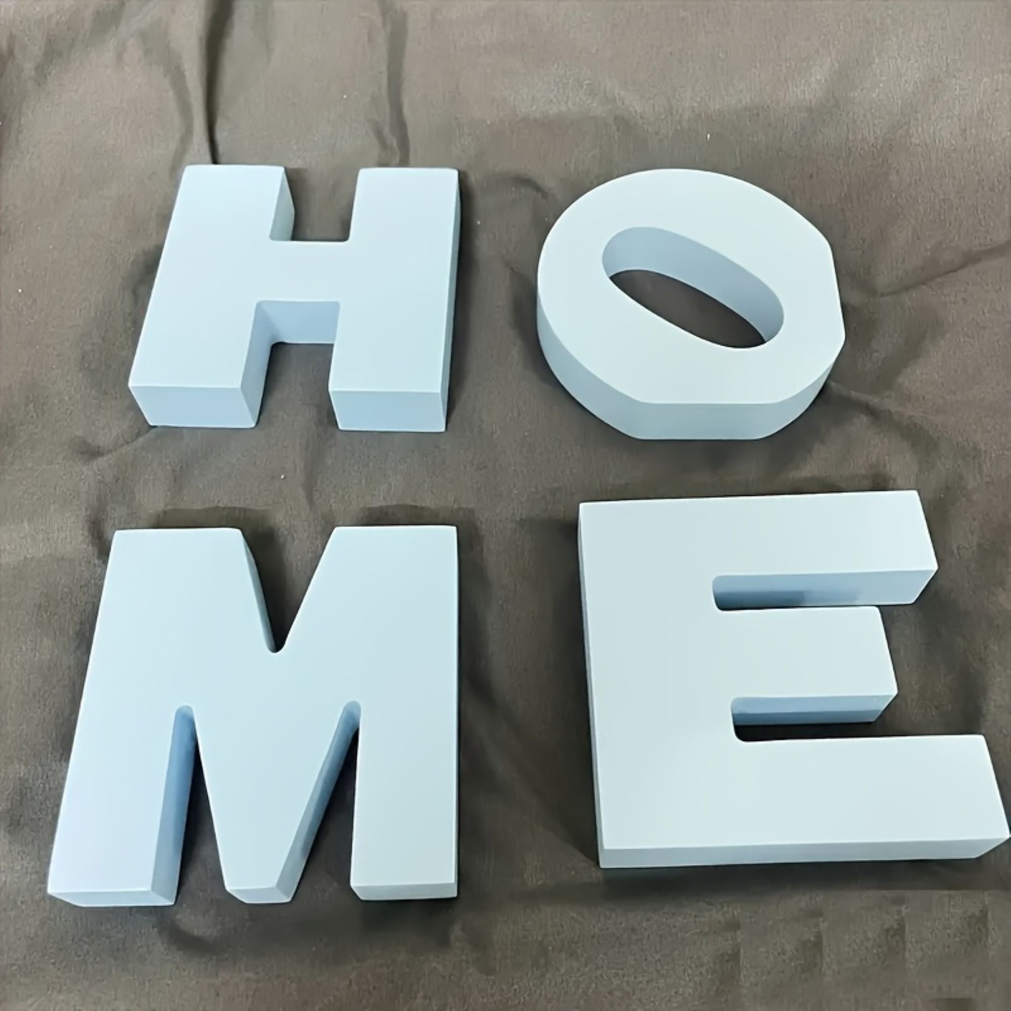 Buy English Alphabet White PVC Foam Board Table Décor On Cliths