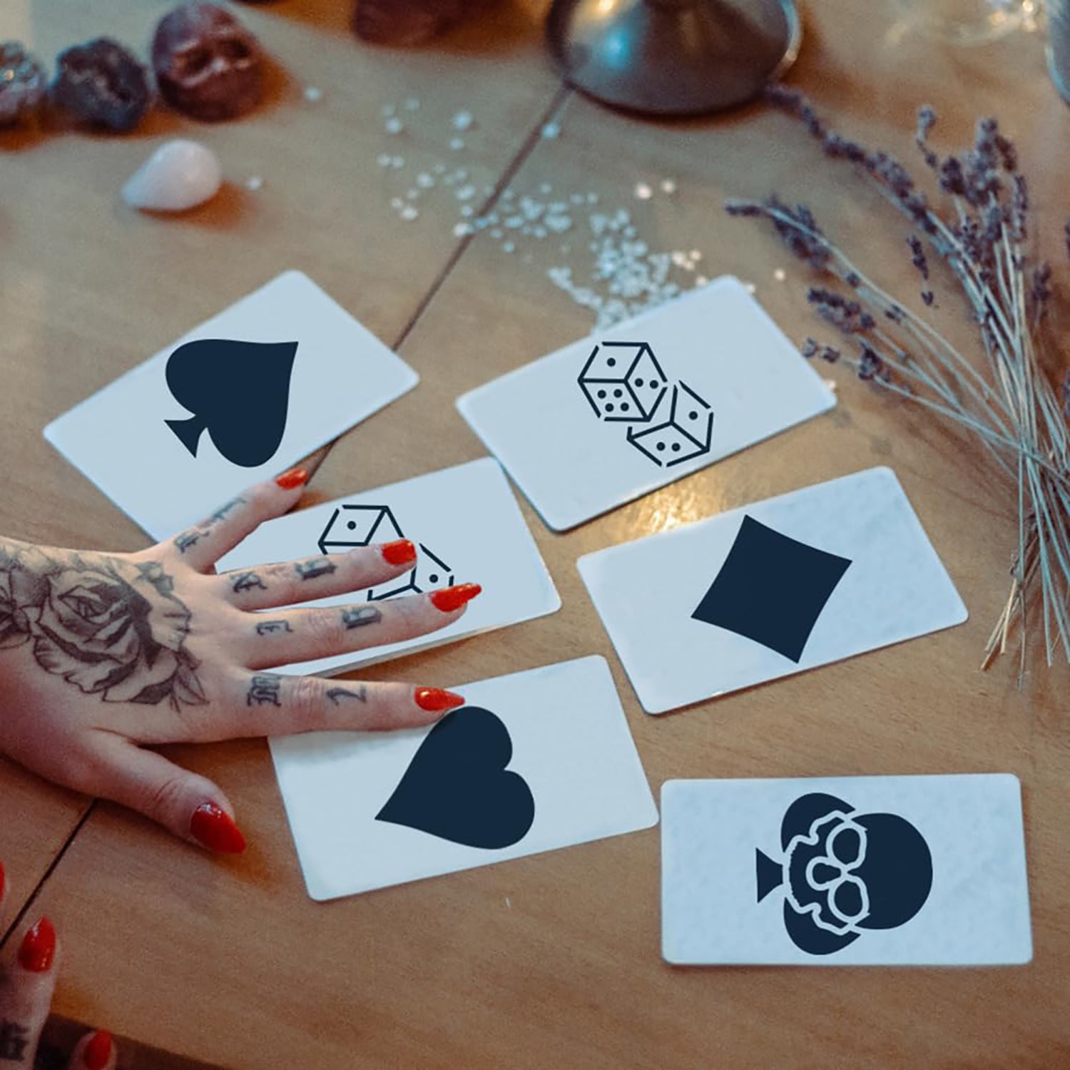 Buy 3 Pcs Playing Card Stencils Death Dealer Pattern Spade Club Cliths