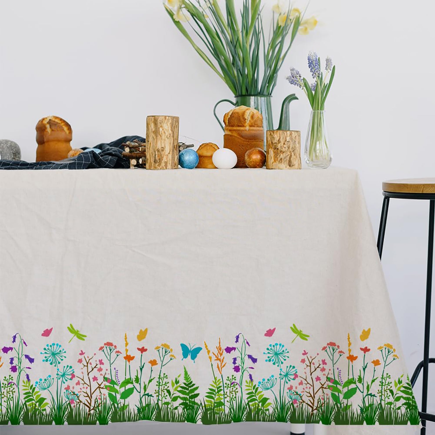 Buy 11Pcs Wildflowers Stencils Flower Grass Leaf Butterfly Cliths