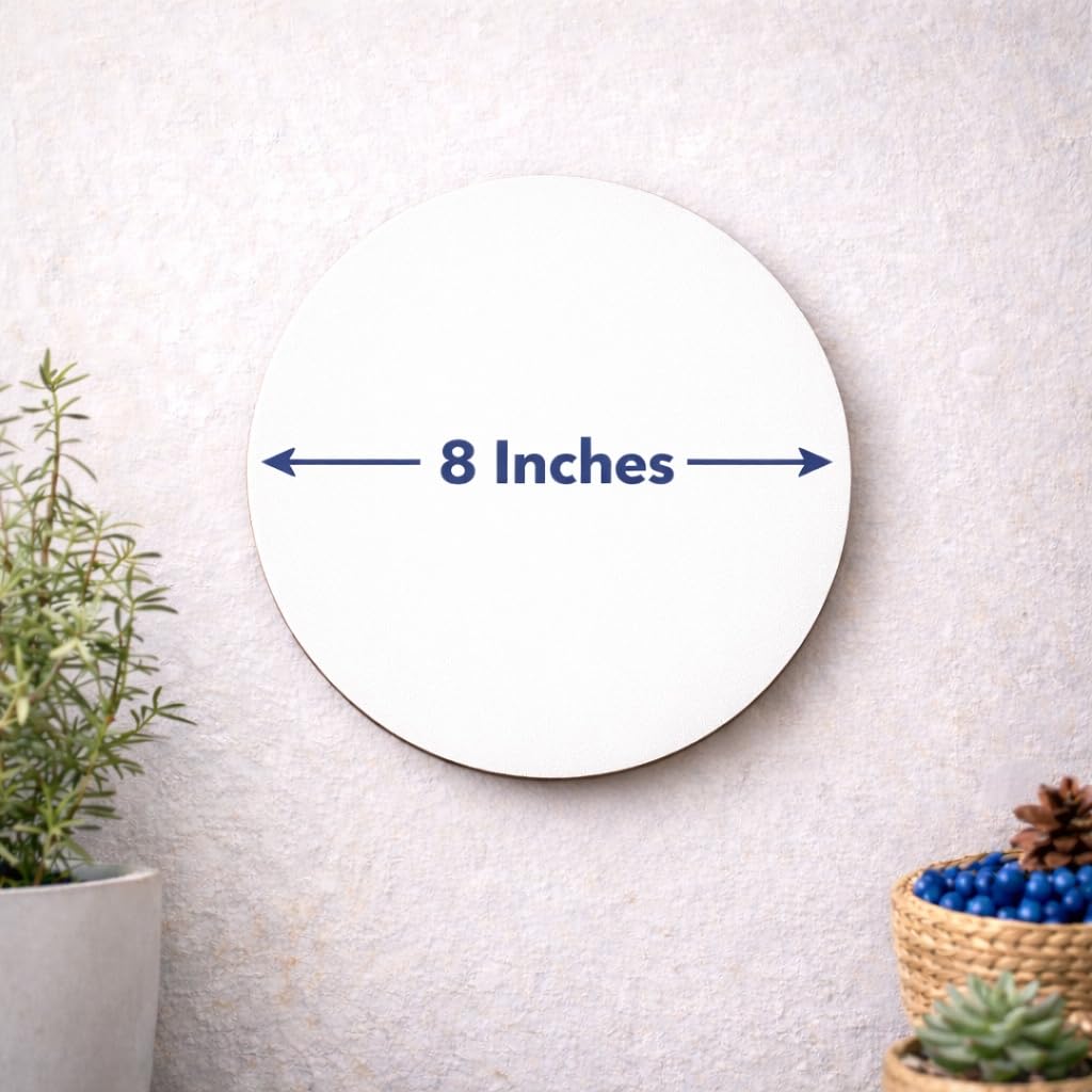 Buy Tree of Life Wall Decor Round MDF Print Symbol of Growth on cliths ...