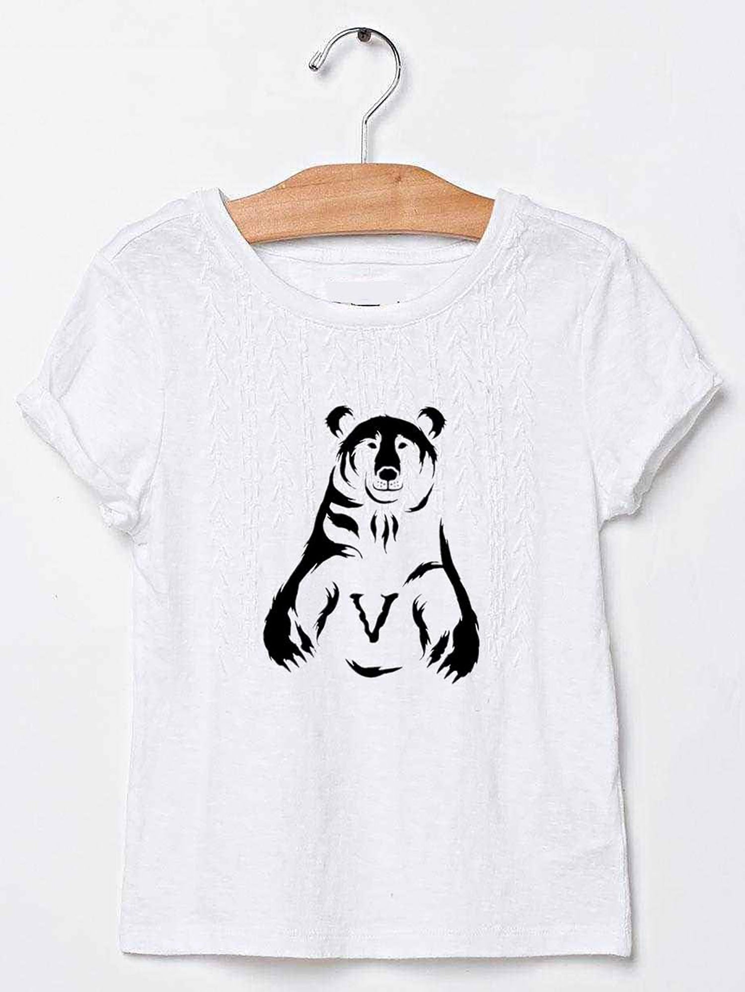 Buy 1Pcs Bear Animal Stencil for Painting on Wood, Fabric Walls Cliths