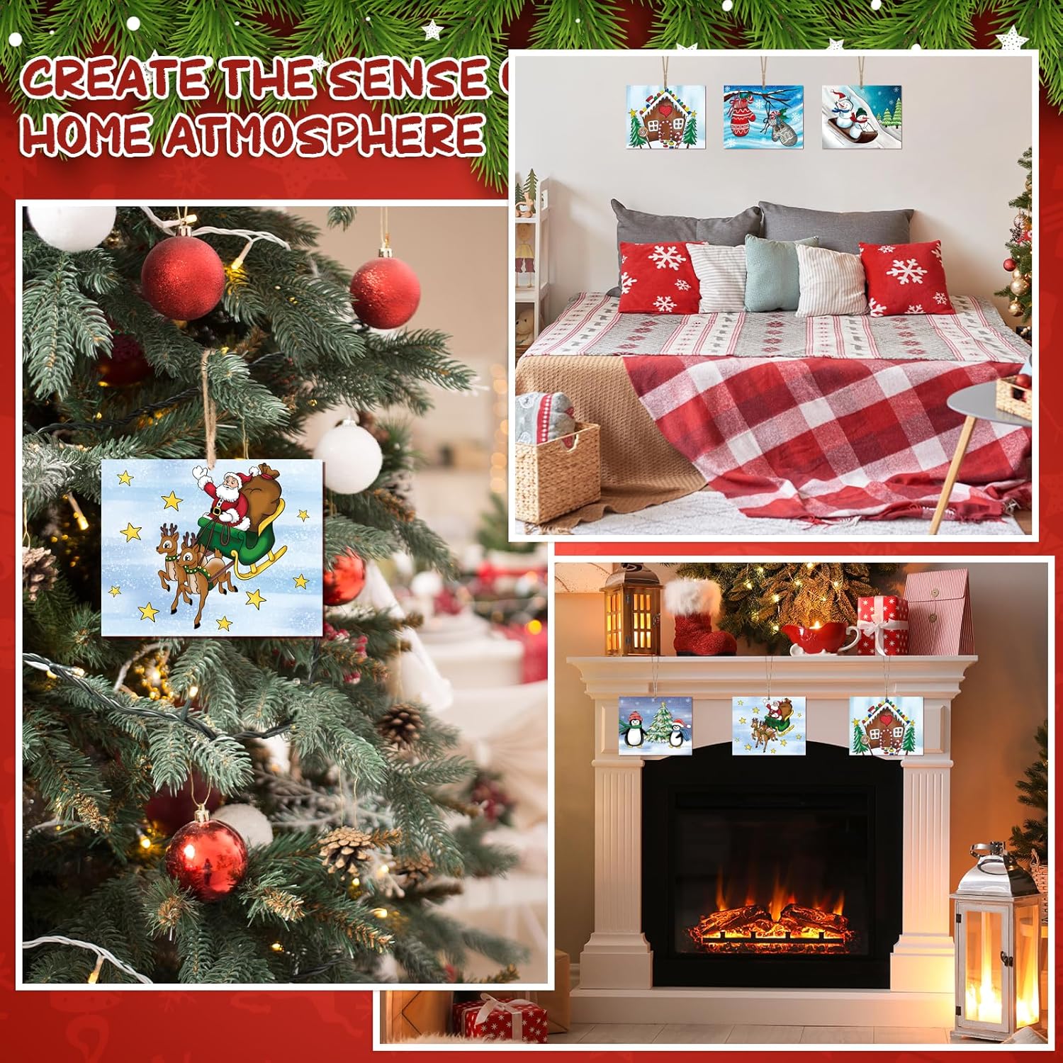 Buy Candy & House Shape Wood DIY Art & Craft Base Pack of 10 Cliths