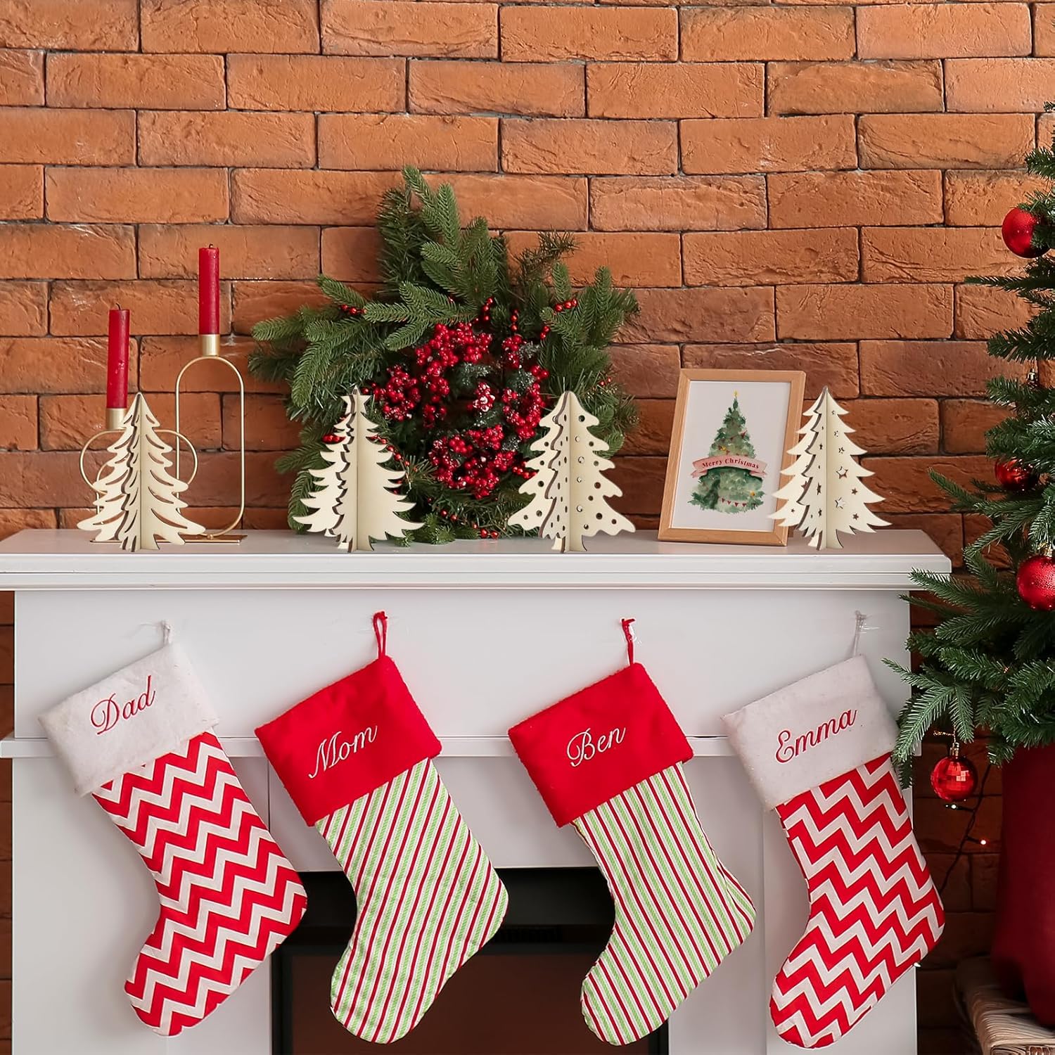 Buy Christmas Tree Wooden DIY Art & Craft Base Design Sheet – Cliths