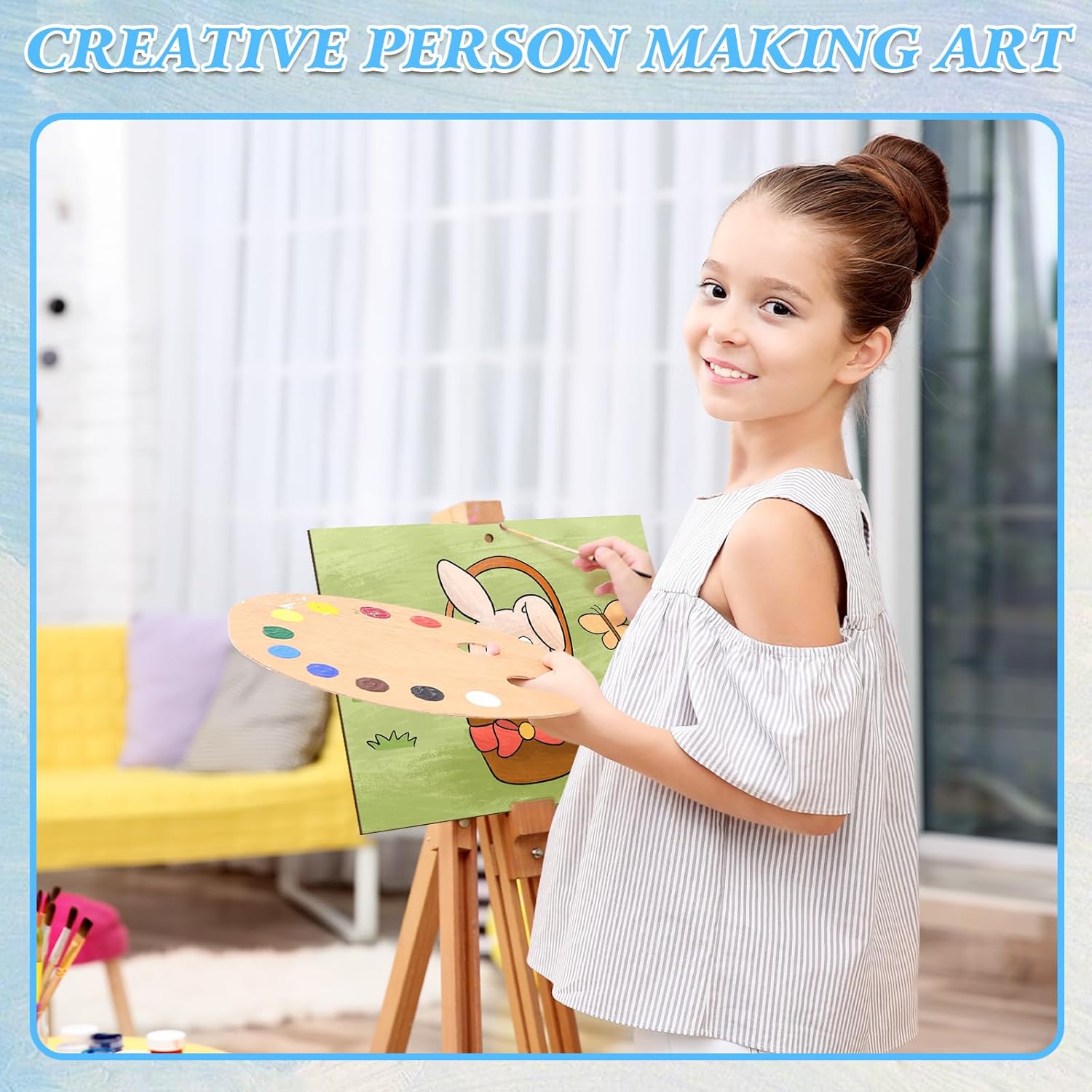 Buy Animal Shape Wood DIY Art & Craft Base Pack of 9 Unfinished Cliths