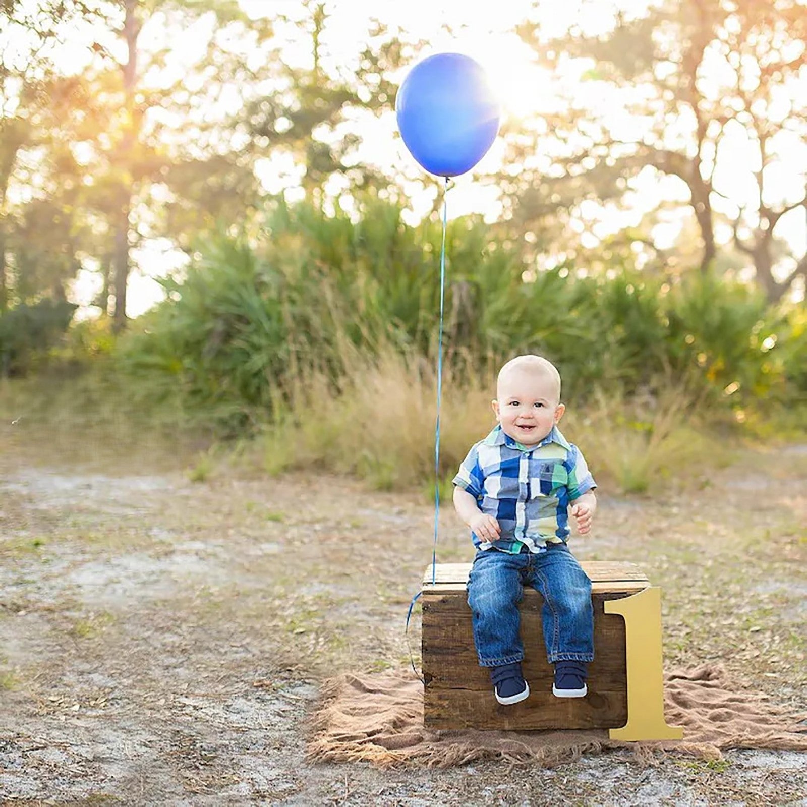 Buy Number 1 WPC Photo Prop for First Birthday Photoshoot, White PVC ...