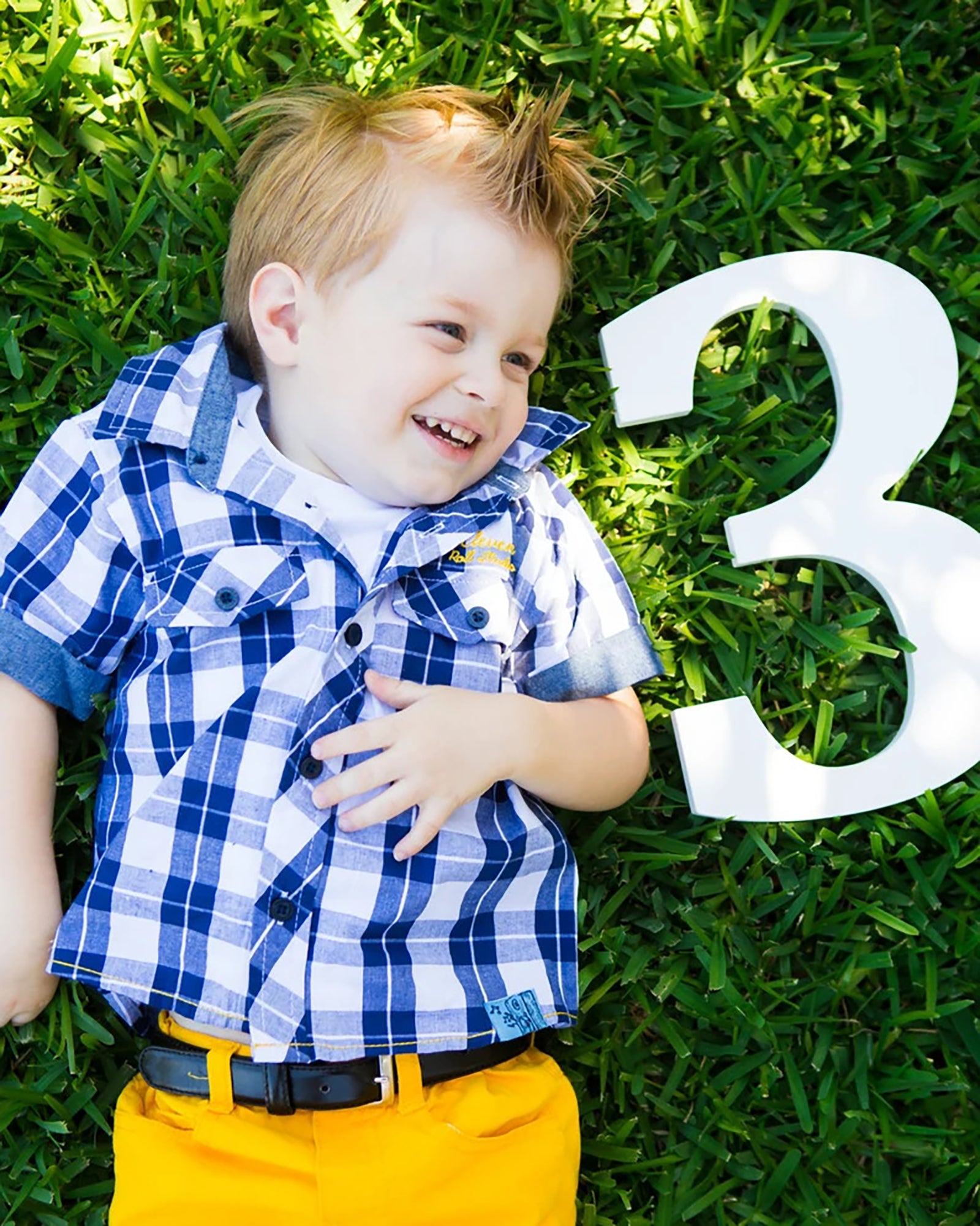 Buy Number 3 WPC Photo Prop for Kids Birthday Photoshoot, White PVC ...