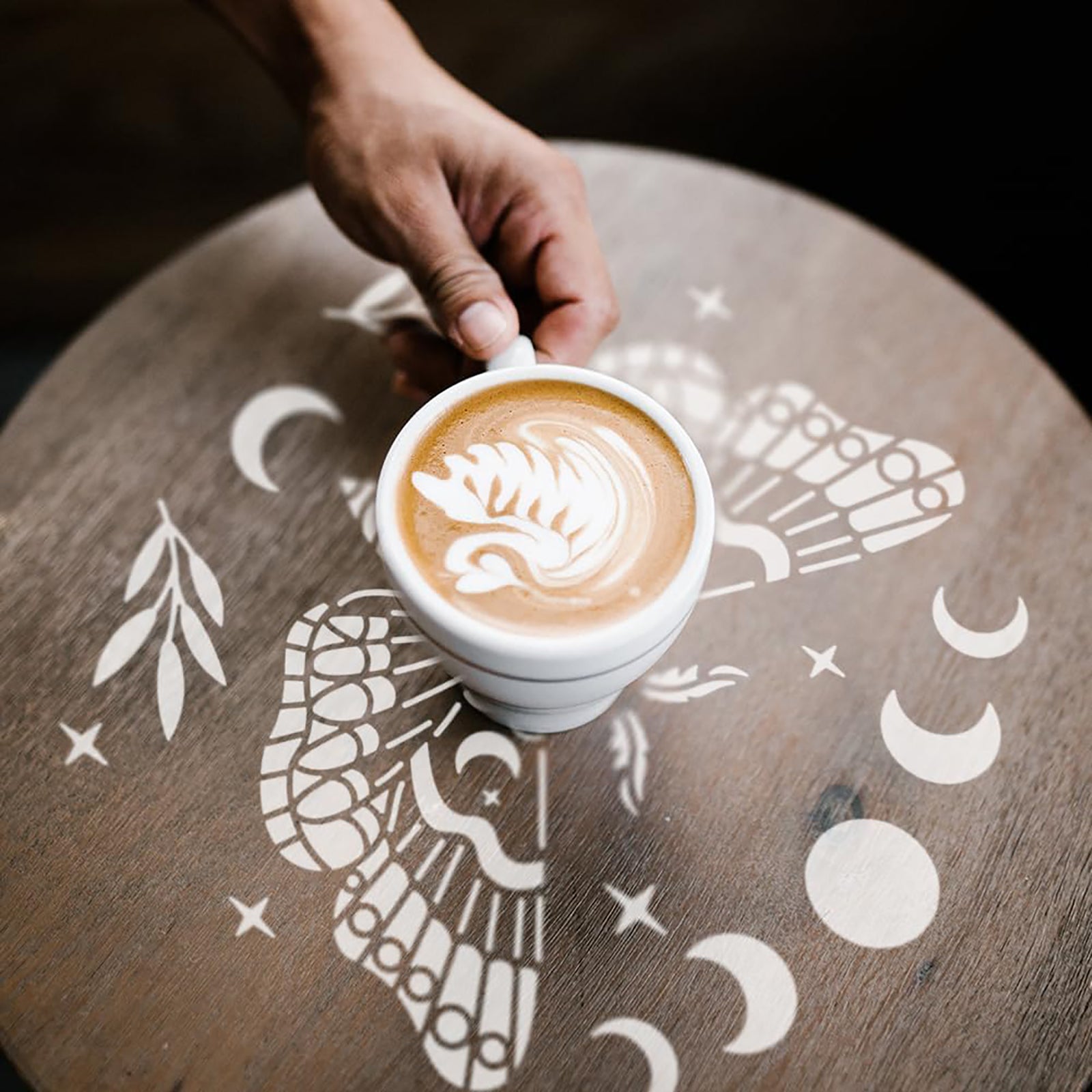 Buy PET Plastic Painting Stencil for DIY Art & Craft | Reusable Moth ...