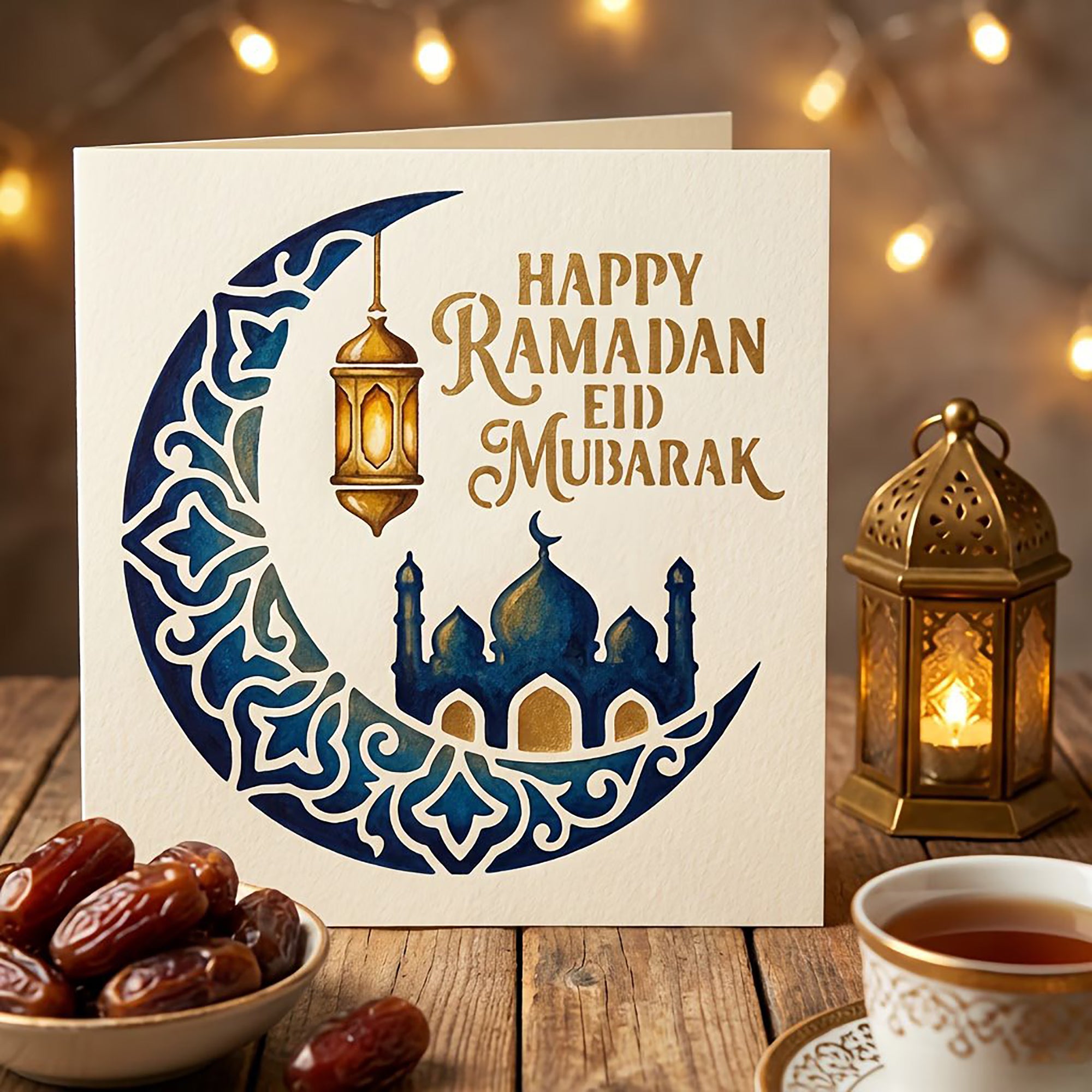 Buy Square Plastic DIY Painting Stencils for Ramadan & Eid Art & Craft ...