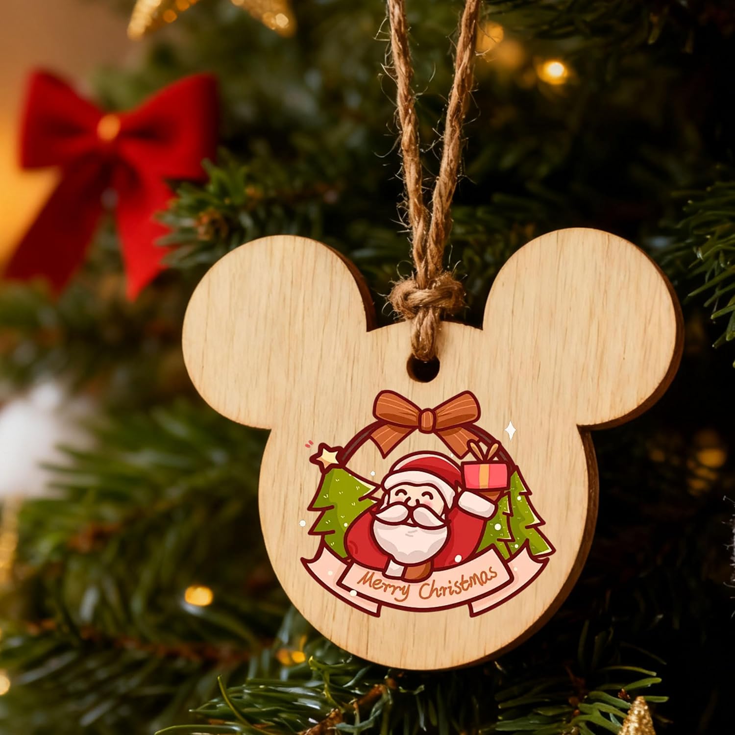 Buy 20 Pcs Wooden Mouse Head Cutouts Hollow Party Christmas On Cliths