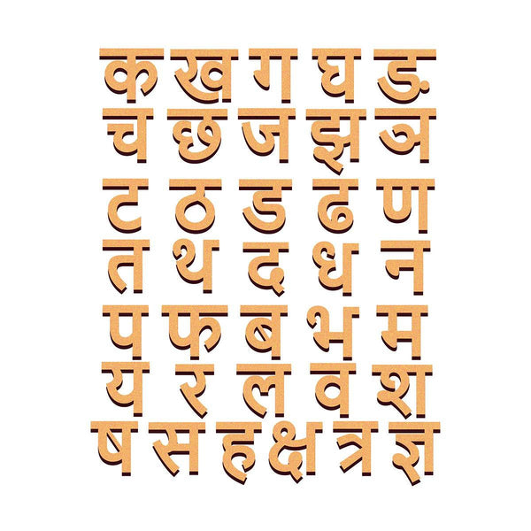 Hindi Alphabets With Pictures