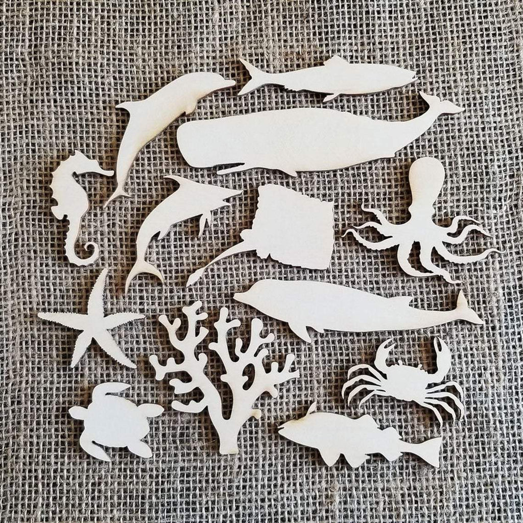 Sea Creature Cut Out Shapes We Have Designed Cut Outs In Different